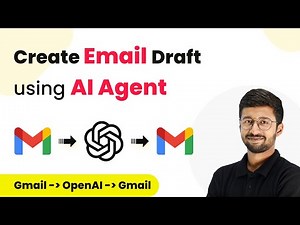 How to Create Email Draft using AI Agent