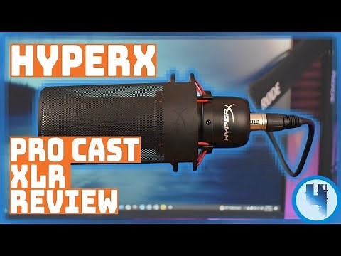 HyperX ProCast NEXT-GEN XLR Professional Grade Condenser Microphone Unboxing & Review (2022)