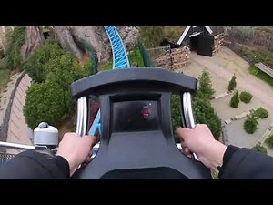 Blue Fire on ride Europa-Park POV 4K