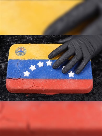 Which flag would you eat first ? ##AI #ASMR #us #venezuela🇻🇪 #russia #palestine