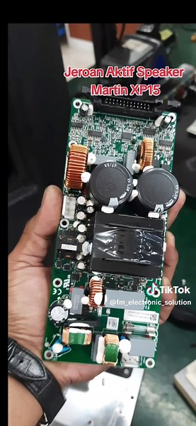 Mas dalaman PowerAmp dan Jeroan Aktif Speaker