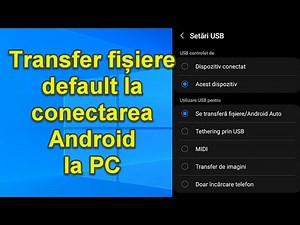 Android default USB file transfer setting