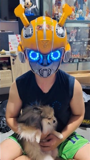 Wearable Bumblebee Helmet – The Ultimate Transformers Collectible! ⚡🚀 Step into the World of BBEE