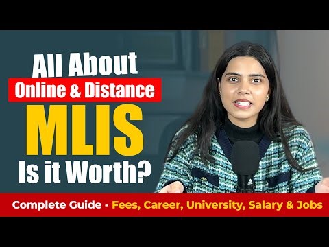 Is Online & Distance MLIS Worth It?| Online MLIS Course Details, Fees, Universities & Career Roadmap