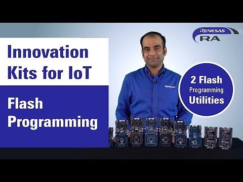 Quickly Programming Renesas Advanced (RA) Microcontrollers Kits