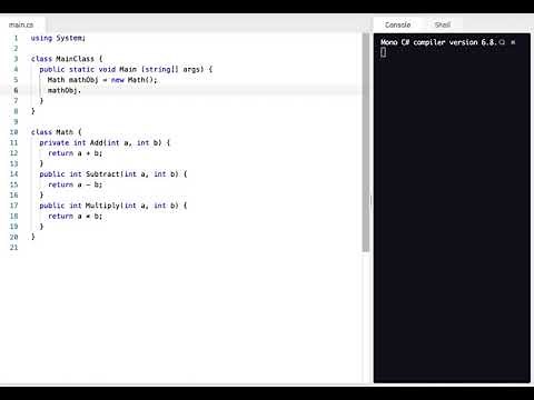 C# Methods - Access Modifiers