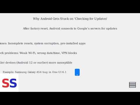 How To Fix Android Stuck On “Checking For Updates” Screen – After Reset