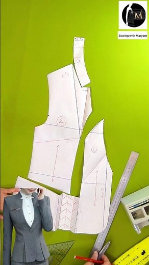 "Classic Blazer Pattern Tutorial"