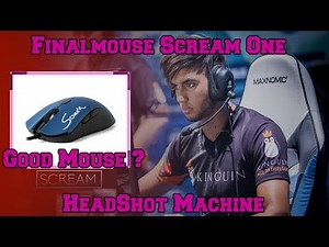 Finalmouse Scream One test CsGo Training map Amazing Mouse ! + New CFG