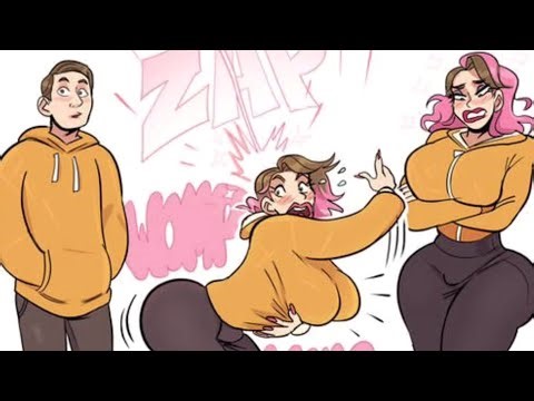 Boy turns to girl animation tg tf