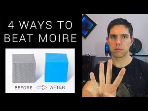 Four ways to beat moire on your 3D printer
