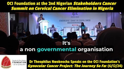 VIDEO - OCI FOUNDATION PARTICIPATES IN THE 2ND (2024) NIGERIAN...