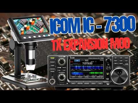 Expanding the ICOM IC-7300's transmission range