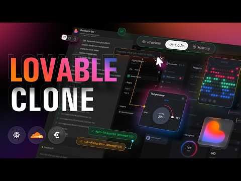 🔴 Build a Full Stack Lovable Clone | SaaS AI Builder | Cloudflare & Clerk | React 19