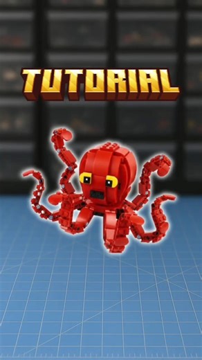 🐙 LEGO Ideas Octopus Tutorial #lego #octopus #sea #tutorial #ideas