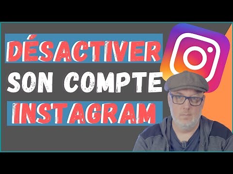 Comment DÉSACTIVER TEMPORAIREMENT son Compte INSTAGRAM (TUTO 2021)