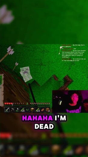 Minecraft bedrock started lagging my whole stream 😭 #minecraft #minecraftshorts