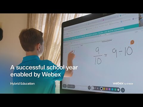 A successful school year enabled by Webex | Hybrid Classrooms