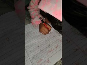 How My Daughter Improved Her Writing Skills | Daily Practice Video