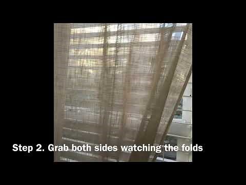 Elegant way to tie curtains❣️(DIY)
