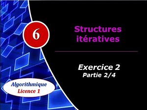 6) Iterative structures: exercise 2 part 2