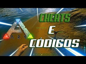Como usar cheats ou Códigos Part: 7 ARK SURVIVAL EVOLVED. Como pegar recursos com os Cheats