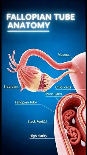 Inside the Fallopian Tubes: 3D Dissection and Scientific Analysis🔬 - EcoHuman ScienceLab
