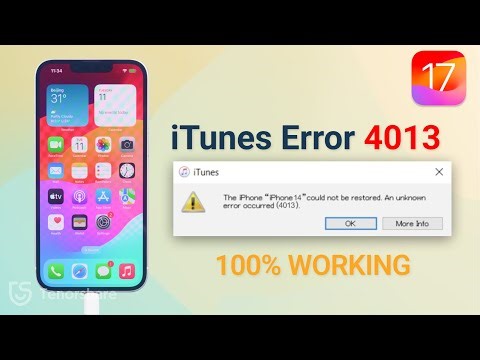 How to Fix iTunes Error 4013? [iOS 26/18/17 Supported] - Complete Guide