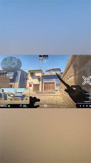 #shorts de_mirage NEW SMOKE SMOKE PIT? #2 #cs2 #cs2mirage #counterstrike2 #counterstrike #cs2faceit