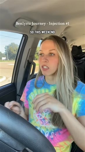 Mandy Rackley Gillespie on Instagram: "Day 1 of Benlysta Injections! Wow oh wow the Benlysta hangover is REAL! #lupus #autoimmune #benlysta #chronicillnesswarrior #lupuswarrior"