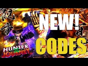 HUNTER X JOURNEYS CODES [OPEN TRIAL] ⚔️[ROBLOX]⚔️ | HOW TO REDEEM?