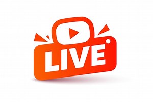 Premium Vector | Live stream icon video broadcasting online broadcast streaming