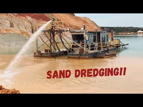 The Real MR DIGG Incredible Sand Dredging Operation!