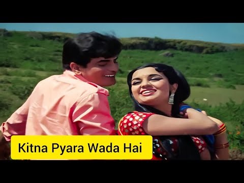 Kitna Pyara Wada Hai In Matwali Aankhon Ka - Caravan (1971) Jitendra, Asha Parekh, Lata, Rafi