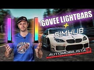 Govee Lights with Simhub | How to set it up! 🚥