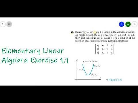 Elementary linear algebra chapter 1 solution exercise 1.1 by Howard Anton