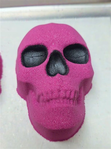 Painting Bath Bombs on a Snow Day