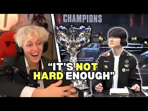 T1 Faker Interview after winning Worlds for the 6th time