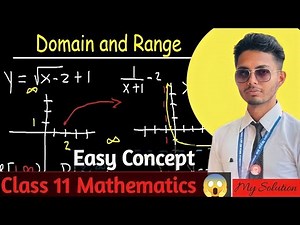 🔥 Function: Domain and Range || Class 11 Mathematics 🔥Easy Tricks