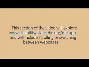 Understanding and Applying for the Disability Tax Credit (DTC)