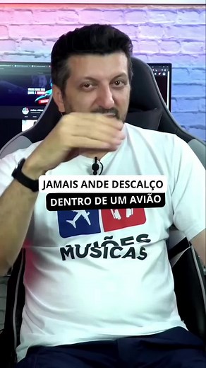 Não ande descalço em avião, nem de meia! Os aviões são limpos entre um voo e outro sim, mas a possibilidade de ter algo nojento no chão é bem grande🤢 #lito #litosousa #avioesemusicas #aviacao | Aviões e Músicas - Lito Sousa