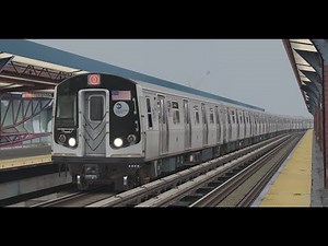 OpenBVE Operations: R160B Siemens Q Train to 96th St-2nd Avenue (TST Q Line)