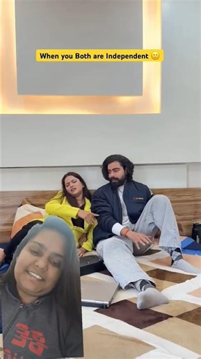 😎💸 When You Both Are Independent | Pyaar + Paisa = Freedom 😂 | #IndependentCouple #funny #shorts