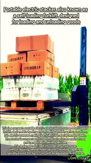 😱This Electric Lifter is a BEAST | Tiny Machine, Huge Help.