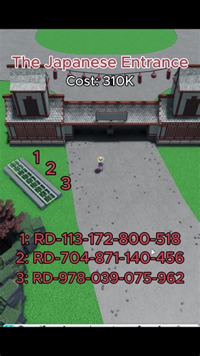 You need no collision and extra colors, you wont be able to use it until 3 days after this post. I cant upload more than one blueprint per day.#foryou #themepark #tpt2 #roblox #japanese