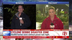 26K views · 74 reactions | Cyclone Debbie Damage: Daylight to reveal destruction after Cyclone Debbie ravages north Queensland #sun7 | Sunrise | Facebook