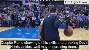 Tony Romo Suited Up For The Dallas Mavericks Last Night And Was Very Impressive During The Pregame Shoot-Around. | The Spun