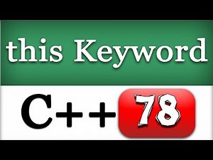 Mind Luster - Learn C this Keyword | Cpp Video Tutorial
