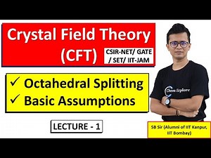 Crystal Field Theory(CFT) in Coordination Chemistry||Crystal Field Splitting in Octahedral Complex​​