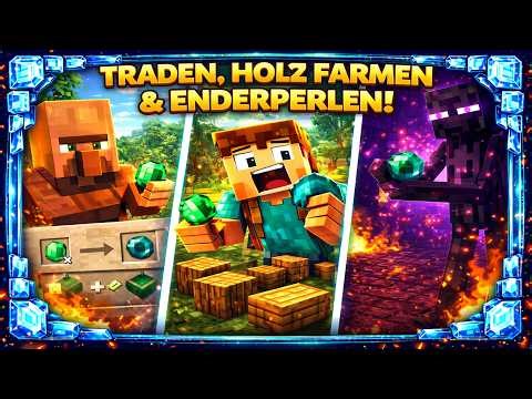 Wir brauchen ENDERPERLEN… also traden wir mit VILLAGERN | Minecraft Sommerland #10 Let's Play